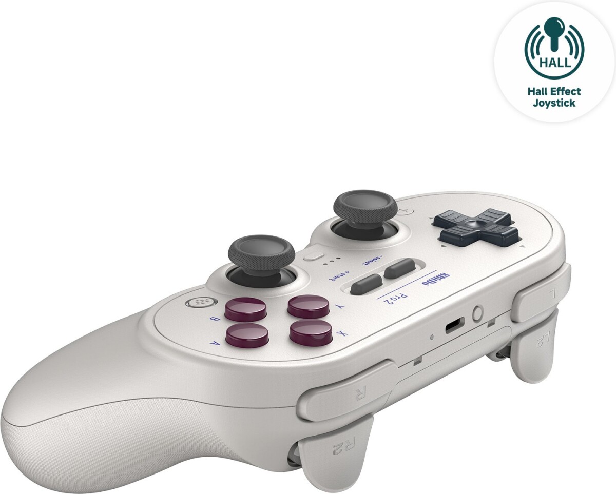 8bitdo - Pro 2 - Controller Til Switch Pc Android Mac - Classic | Se ...
