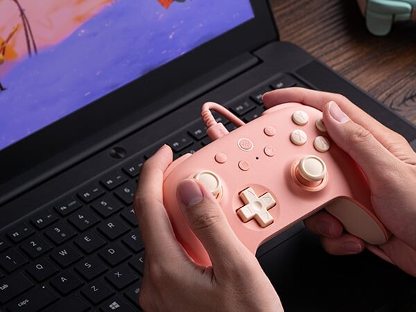 Køb 8bitdo Ultimate 2c Wireless Pad Peach - Gucca.dk