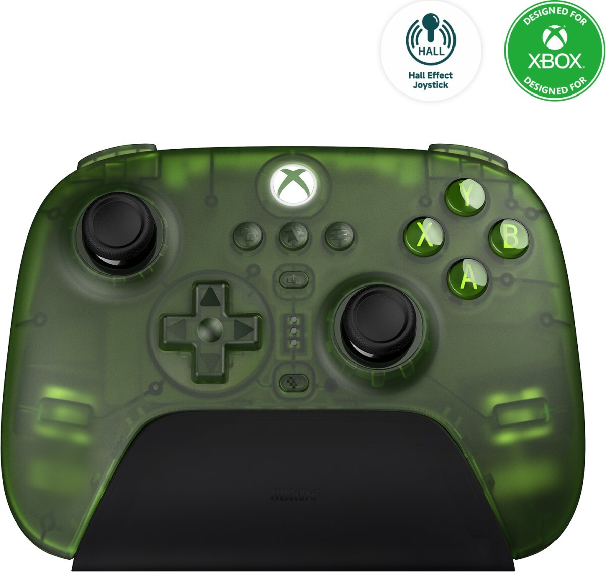 Køb 8bitdo - Ultimate 3-mode Xbox Controller - Jade Green - Gucca.dk