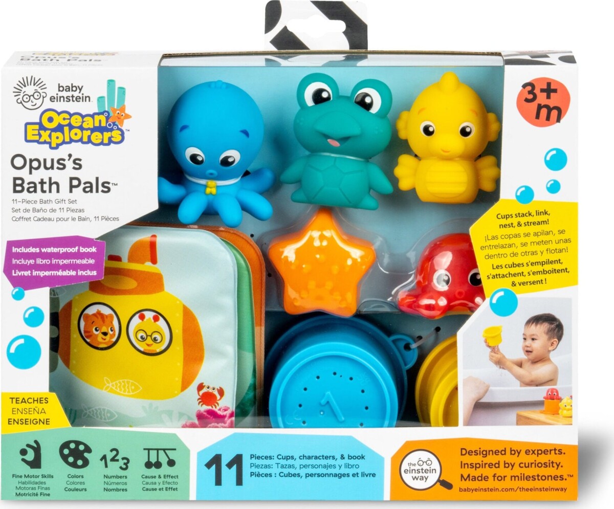 Køb Baby Einstein - Ocean Explorers Opu's Bath Pals - Badelegetøj ...