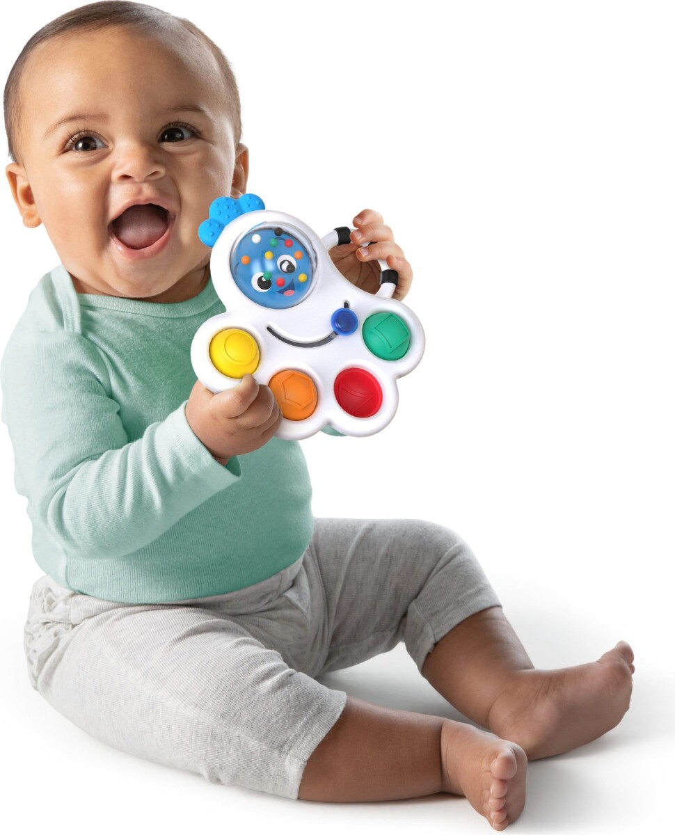 Køb Baby Einstein - 3-i-1 Sanselegetøj Med Bidering - Opus Sensory Pops ...