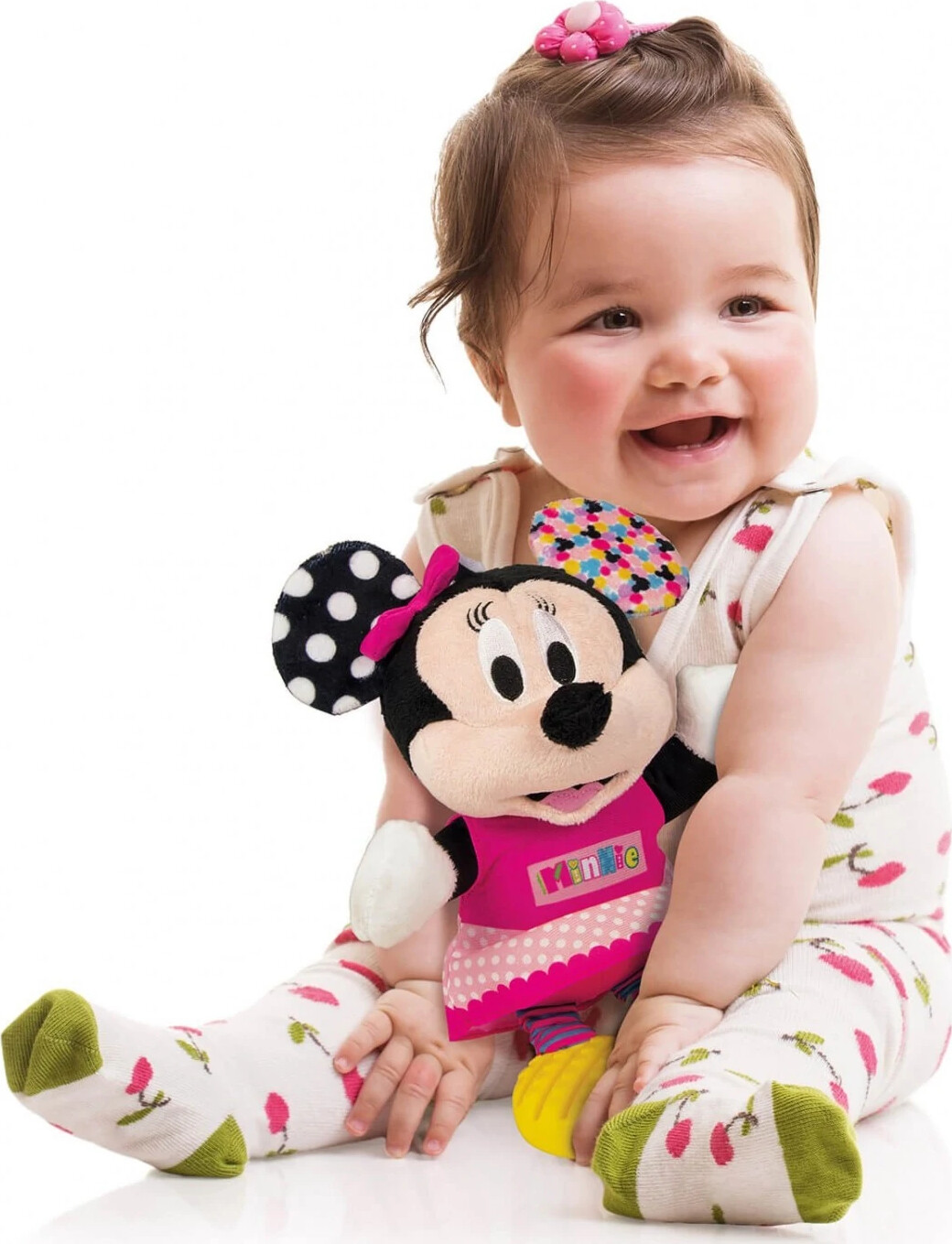 Køb Minnie Mouse Bamse - Disney Baby - Clementoni - 27 Cm - Gucca.dk