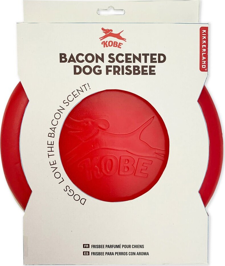 Hunde Frisbee - Med Bacon Duft - Kobe - Kikkerland - 22 Cm | Se tilbud ...