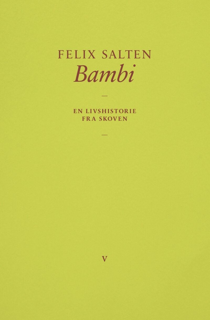 Bambi af Felix Salten - Hardback Bog - Gucca.dk