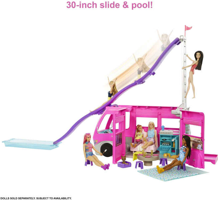 Køb Barbie - Dream Camper Bus fra Mattel - Gucca.dk