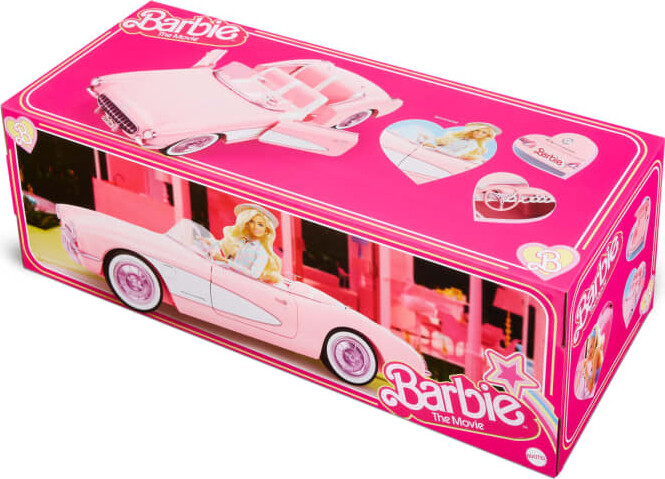 Barbie Bil - Pink Corvette - Barbie The Movie | Se tilbud og køb på ...