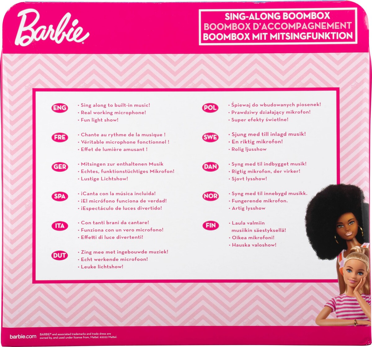 Barbie - Højtaler Med Mikrofon - Karaoke Maskine Til Børn | Se tilbud ...