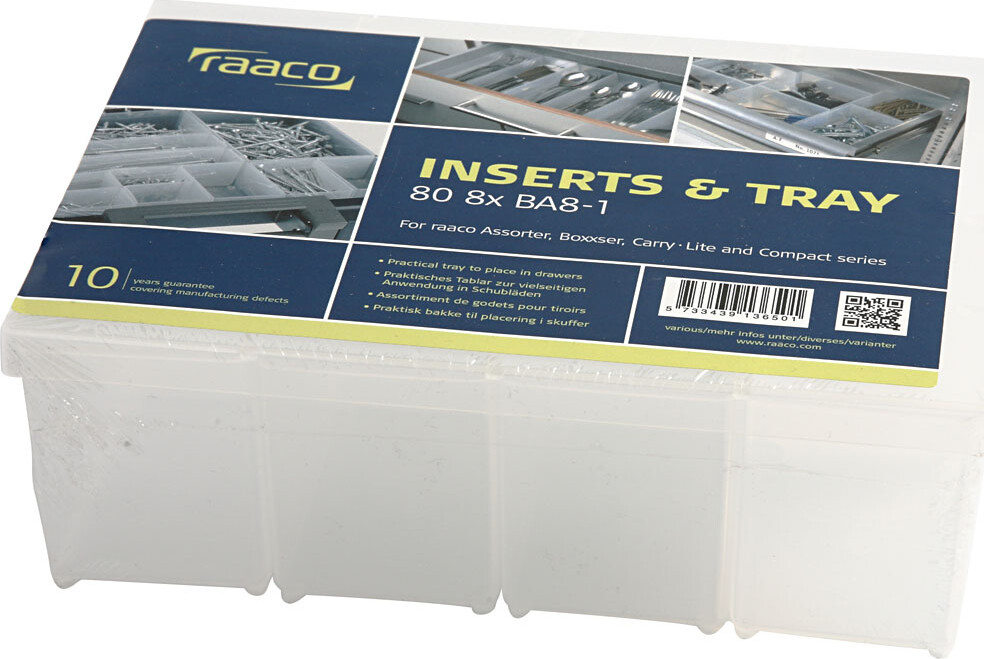 Basisindsats - Nr. Ba8-1 - H 80 Mm - Str. 79x55 Mm - 8 Stk | Se tilbud ...