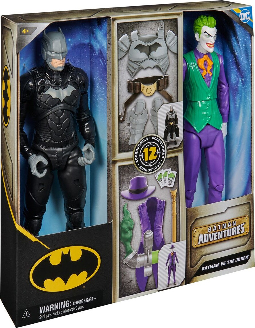 Batman Figurer Batman Adventures Vs The Joker 30 Cm Se Tilbud Og