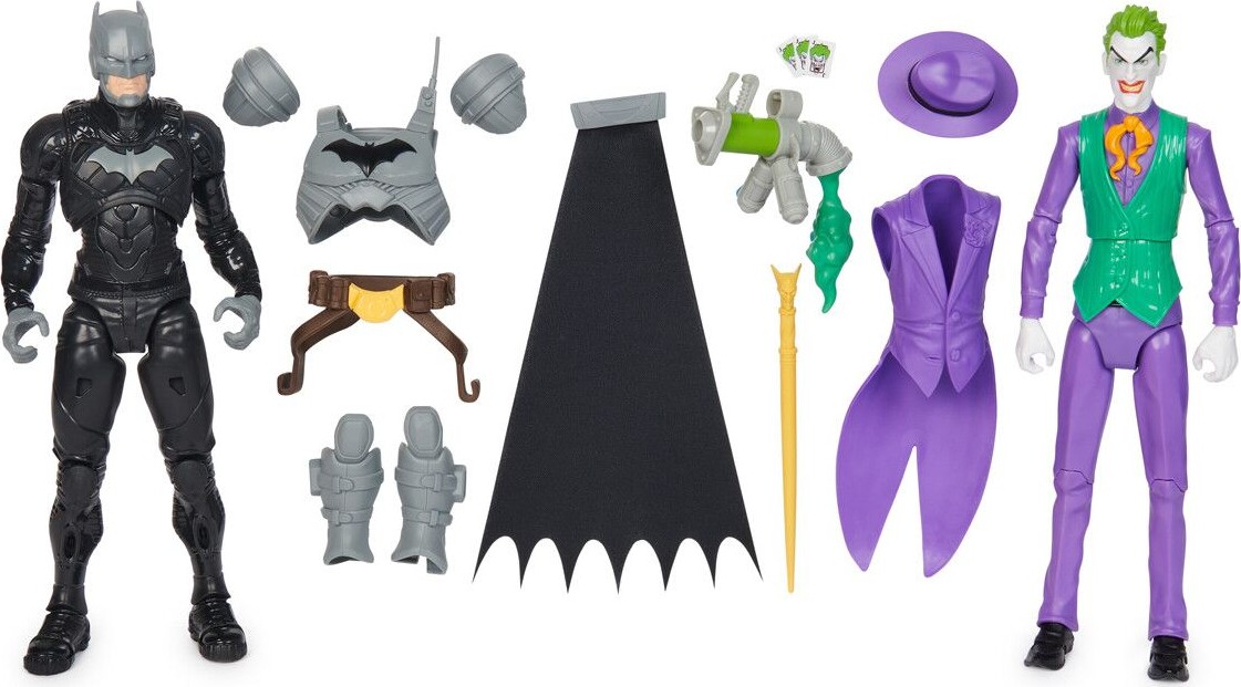 Batman Figurer Batman Adventures Vs The Joker 30 Cm Se Tilbud Og