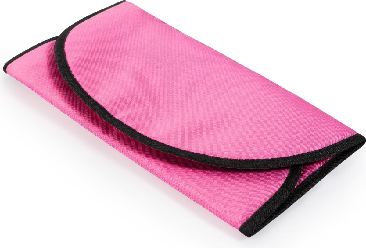 Køb Dukke Pusletaske Med Puslepude Og Ble - Sort Og Pink - Bayer - Gucca.dk