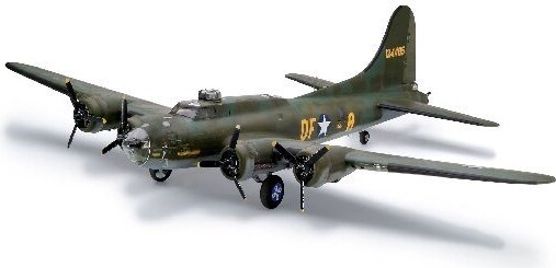 Revell - B-17f Memphis Belle Modelfly Byggesæt - 1:48 - 04297 | Se ...