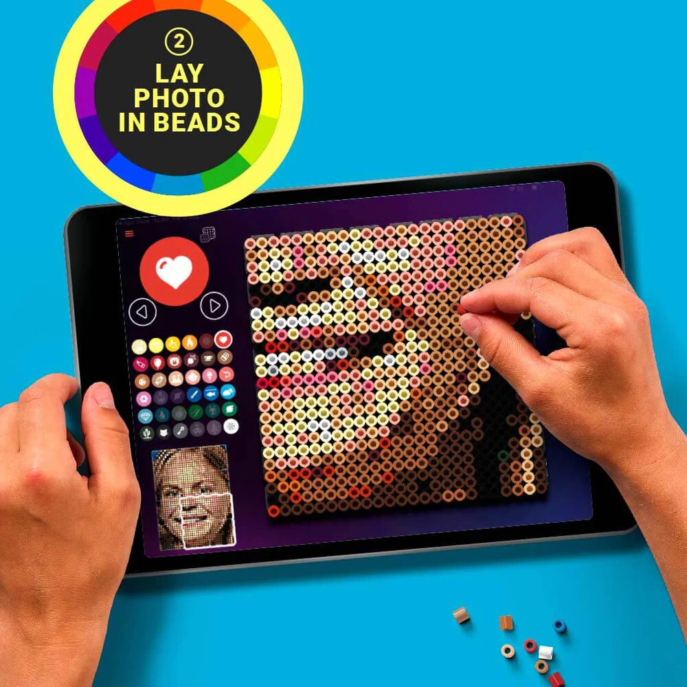 Køb Beady Photo Perler - Perlesæt Med 18.000 Perler - Gucca.dk