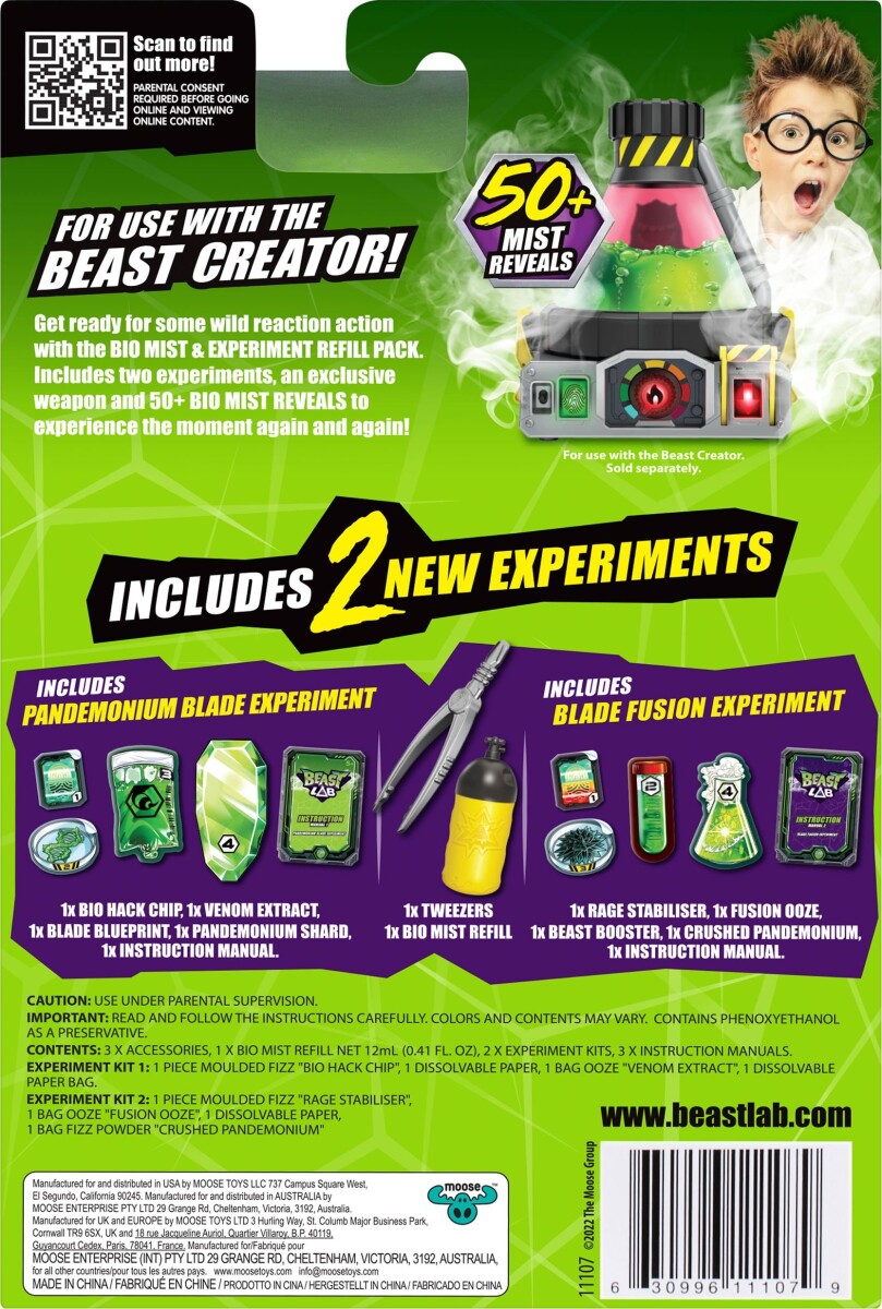 Beast Lab - Refill Pakke - 2-pak | Se tilbud og køb på Gucca.dk