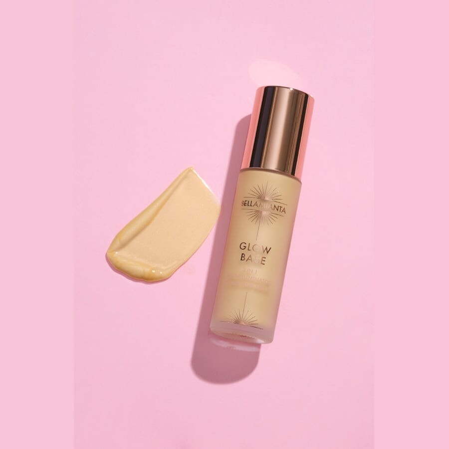 Køb Bellamianta - Glow Base 3 In 1 - Champagne - 30 Ml - Gucca.dk
