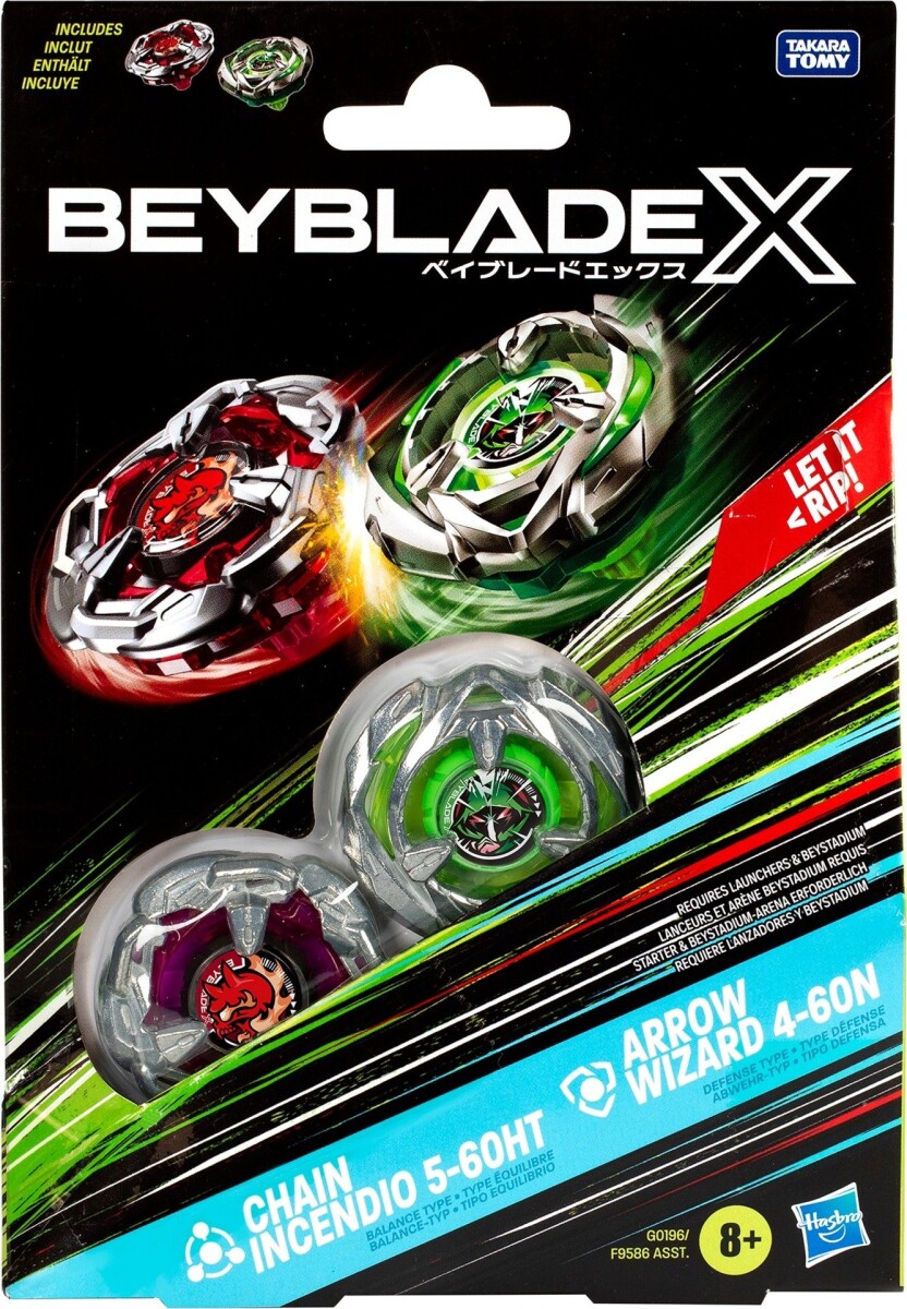 Beyblade - Bbx Chain Incendio Arrow Wizard - G0196es0 | Se tilbud og ...
