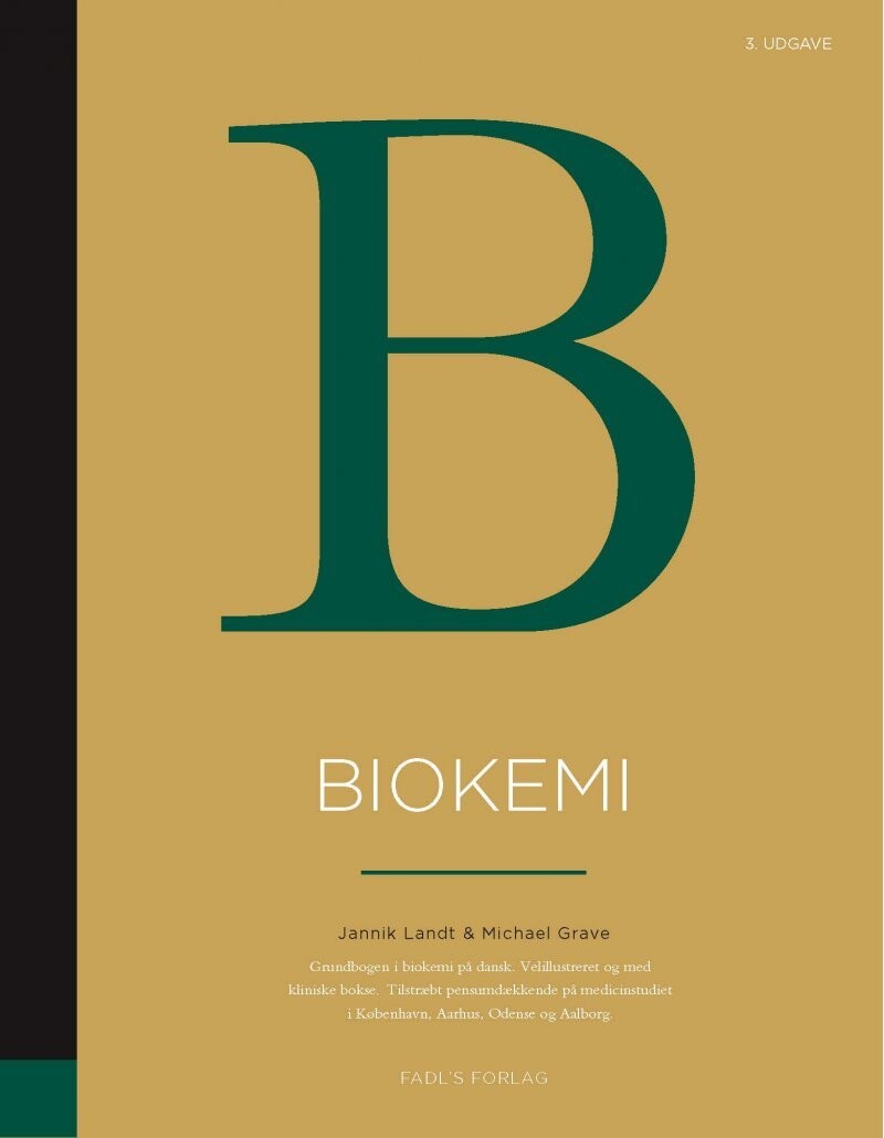 Køb Biokemi - 3. Udgave af Jannik Landt - bog hardback - Gucca.dk