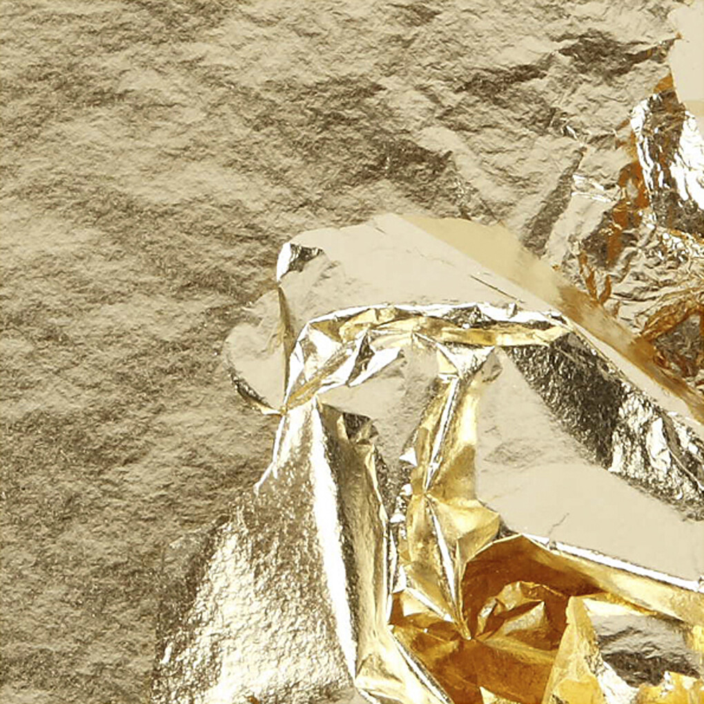 Bladguld - 16x16 Cm - 25 Ark - 0,625 M2 | Se tilbud og køb på Gucca.dk