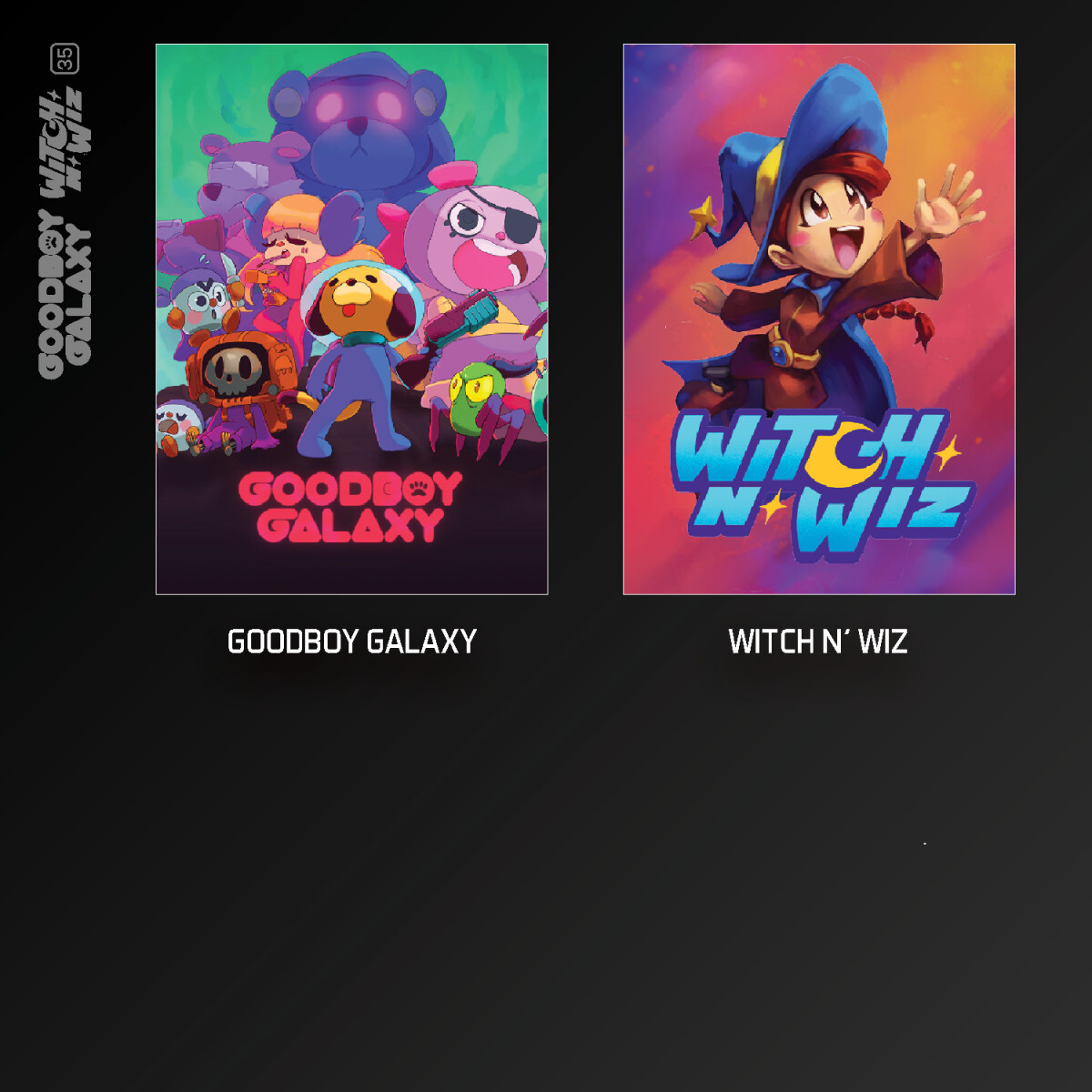 Køb Blaze Evercade Goodboy Galaxy/Witch N'wiz til BLAZE TAB Plus - spil ...