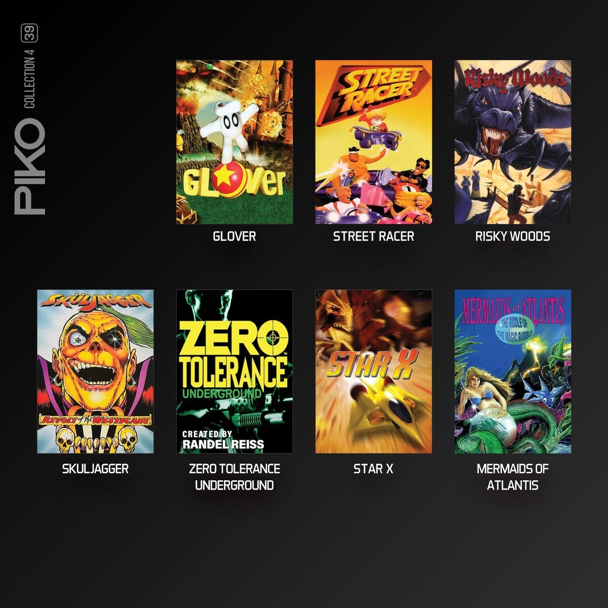 Køb Blaze Evercade Piko Interactive Collection 4 til BLAZE TAB Plus ...