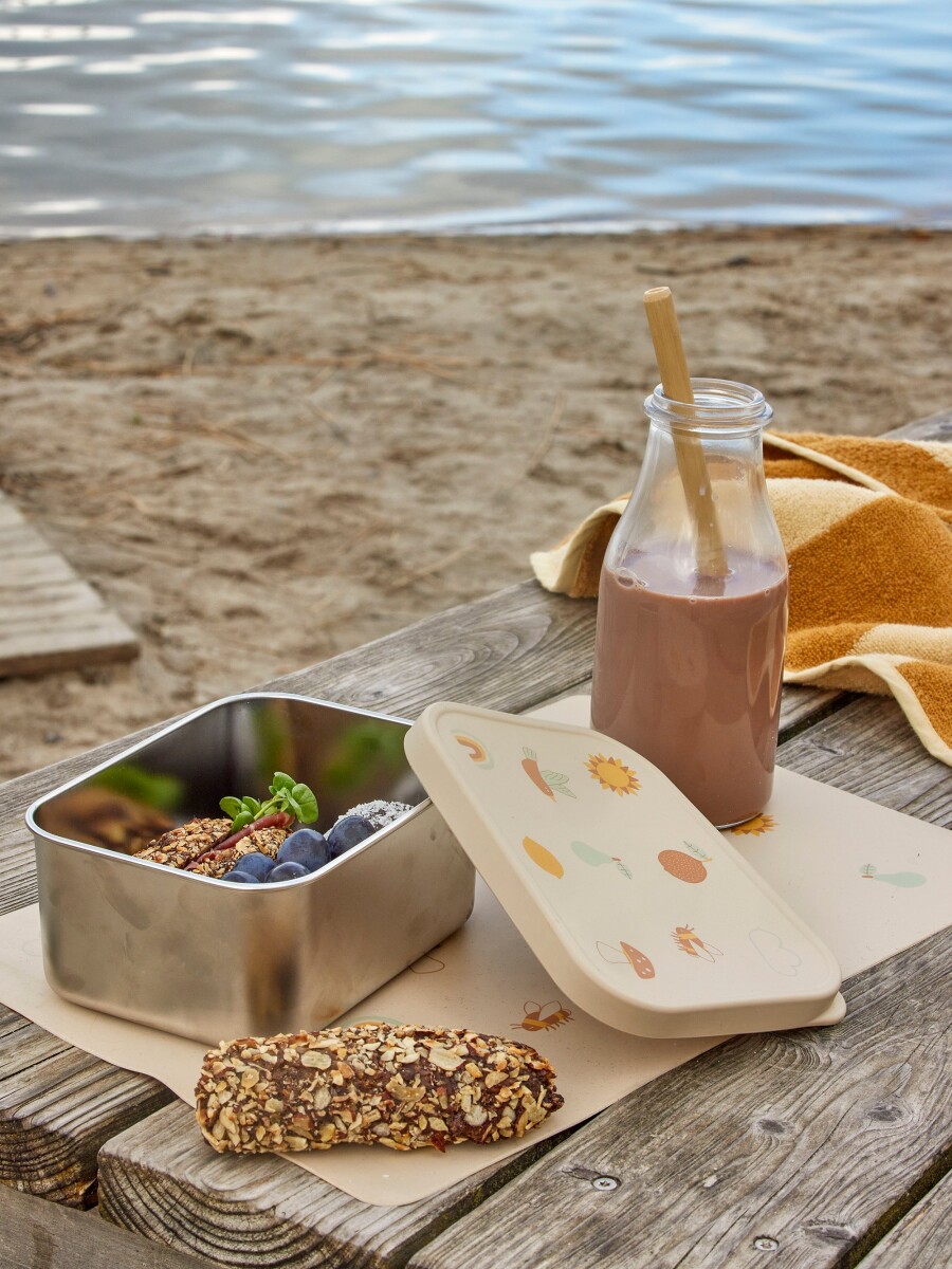 Køb Bloomingville Mini - Agnes Madkasse Til Børn - Natur - Rustfri Stål ...