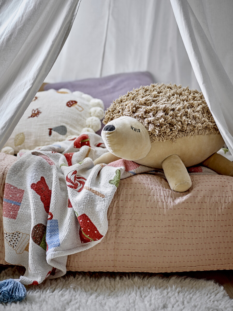 Køb Bloomingville Mini - Henny Pindsvin Bamse - Brun - Bomuld - Gucca.dk