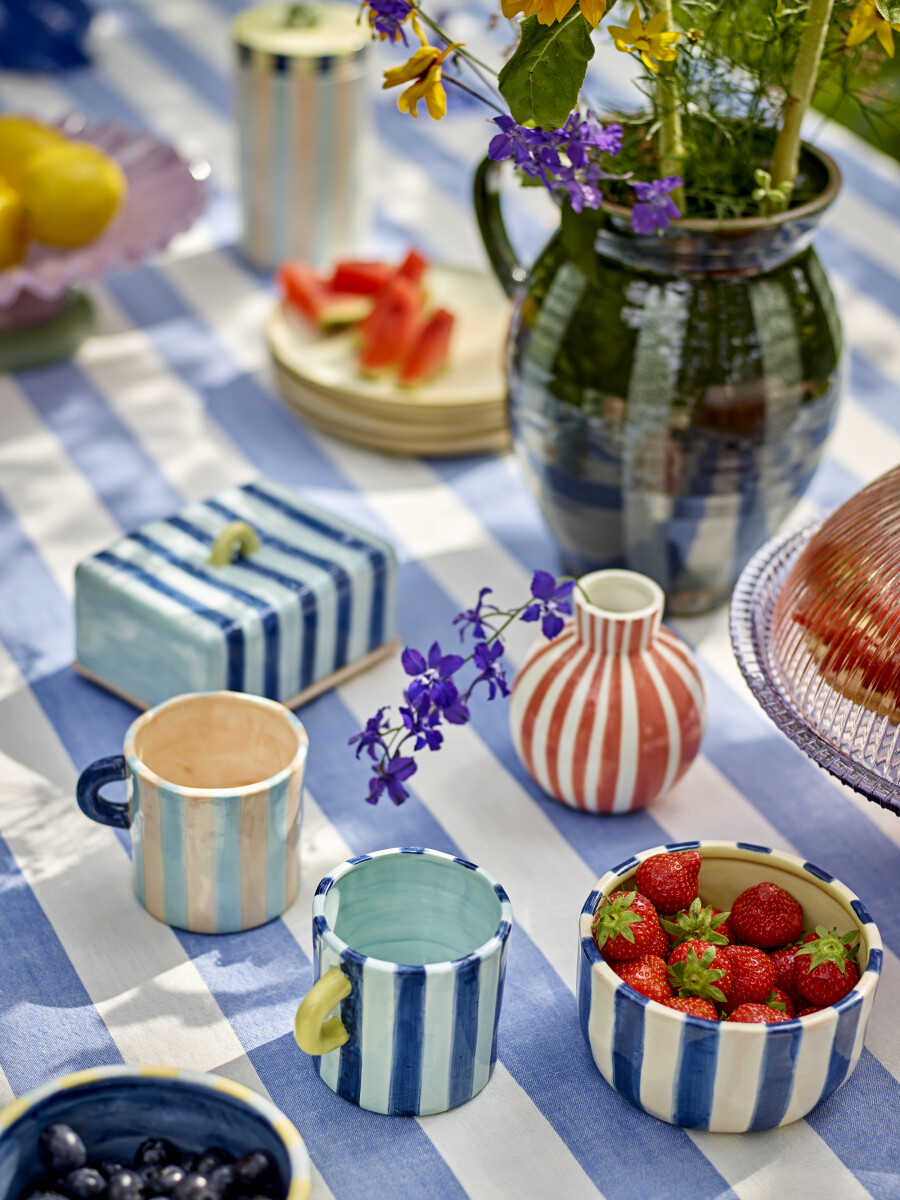 Køb Bloomingville - Phoenix Smørboks - Stentøj - 14,5x9,5x11,5 Cm ...