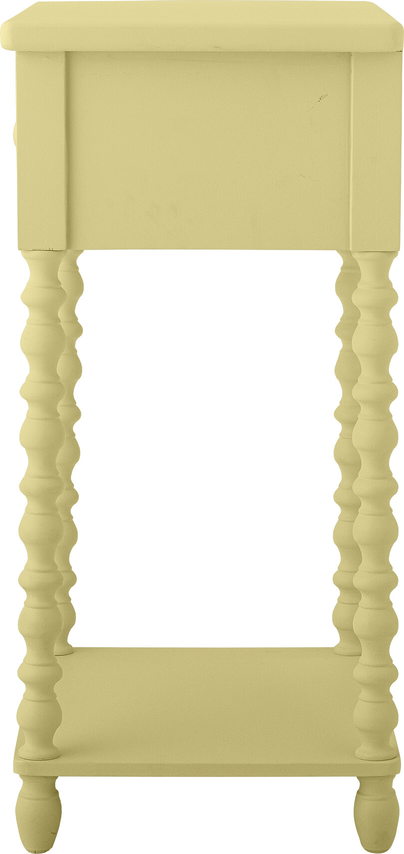 Køb Bloomingville - Salino Sidebord Med Opbevaring - Gul - Fyr Træ ...