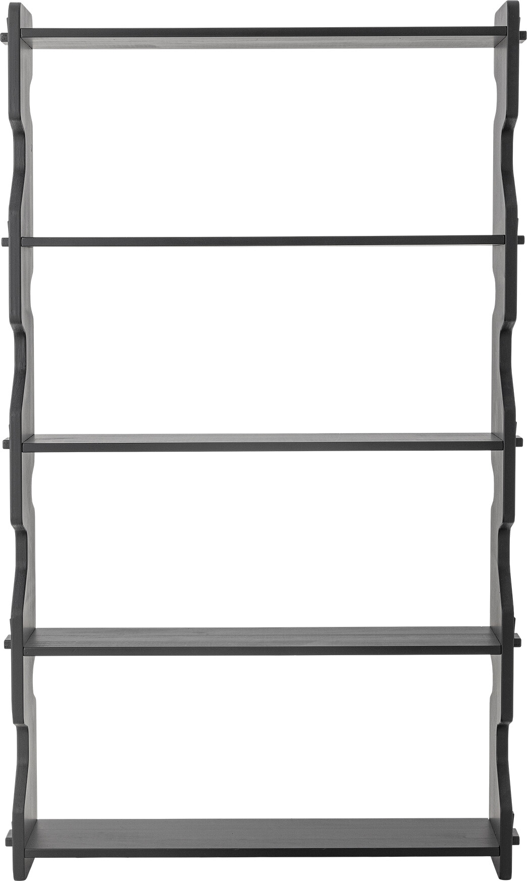 Køb Bloomingville - Savoya Hylde Reol - Sort - Fyrretræ - Gucca.dk