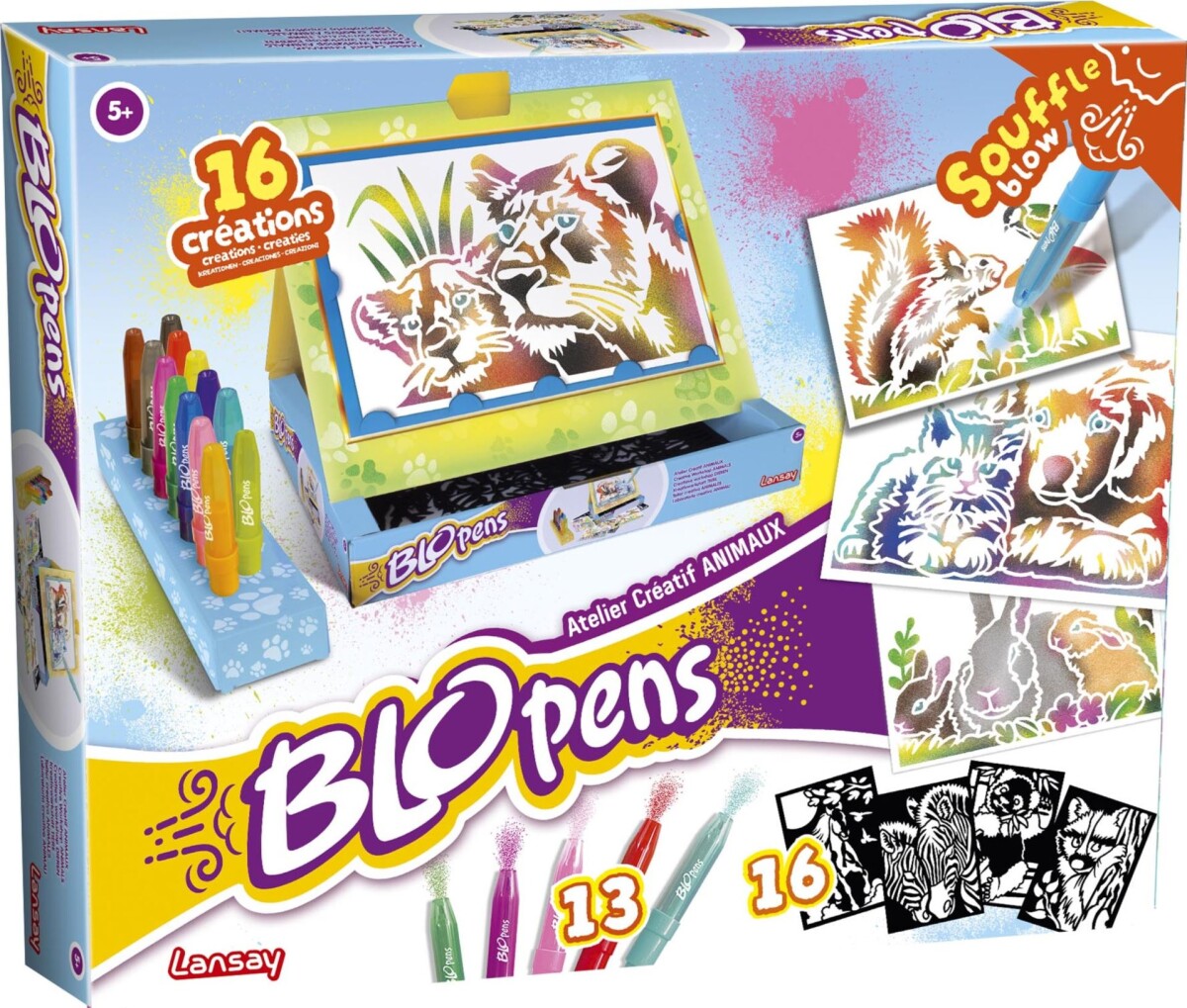 Køb Blopens - Kreativ Workshop Med Dyremotiver - Gucca.dk