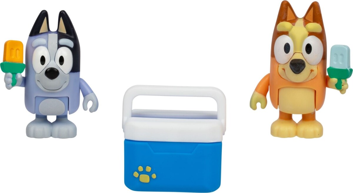 Køb Bluey - Ice Blocks - Socks Og Bingo - 2 Figurer fra Moose - Gucca.dk