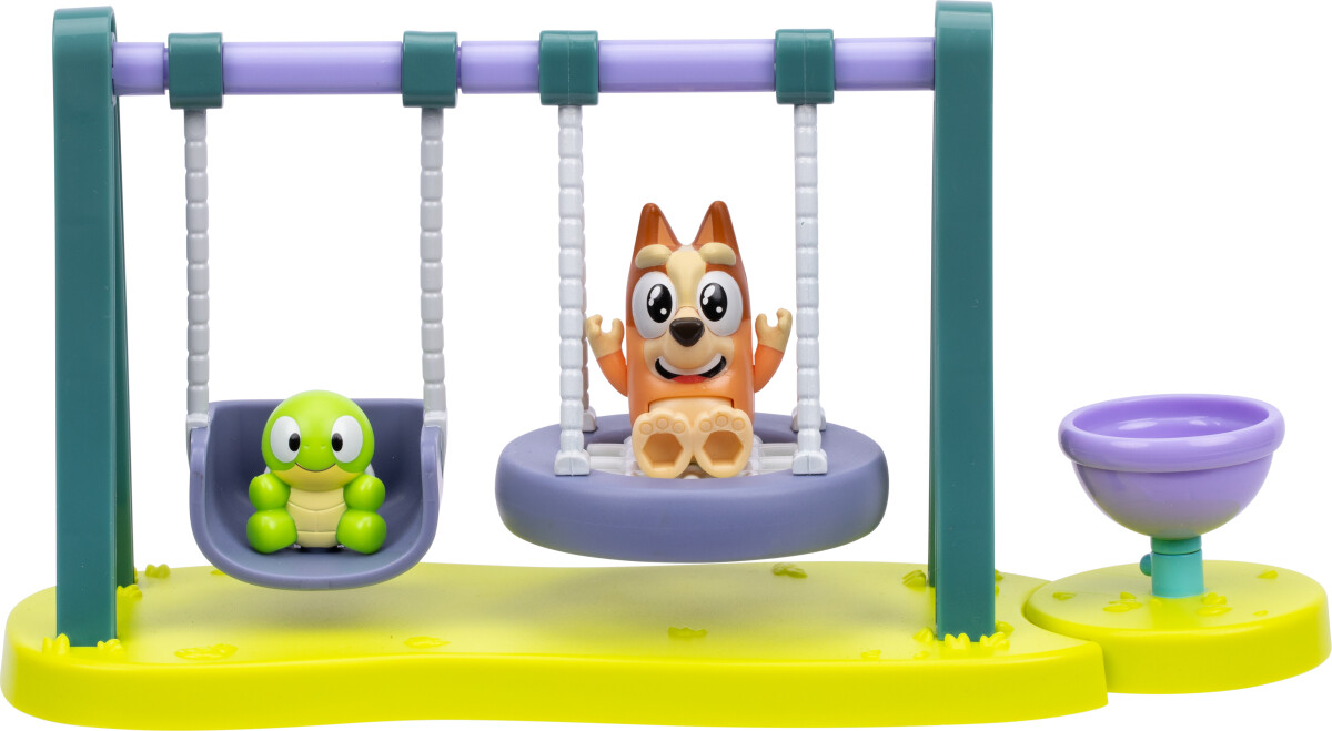 Bluey - Turtleboy Legeplads Med Wide-eyed Bingo Og Turtleboy - 90316 ...