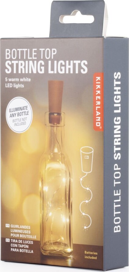 Køb Lyskæde Til Flaske - Led - Kikkerland - 26 Cm - Gucca.dk