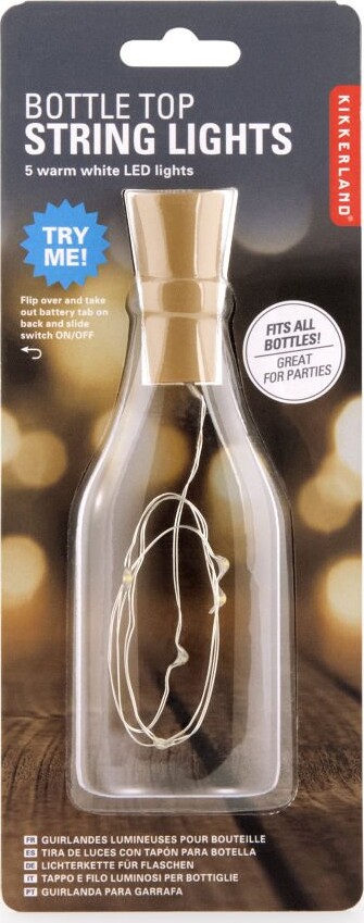 Køb Lyskæde Til Flaske - Led - Kikkerland - 26 Cm - Gucca.dk