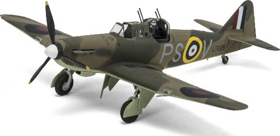 Køb Airfix - Boulton Paul Defiant Fly Byggesæt - 1:72 - A02069 - Gucca.dk