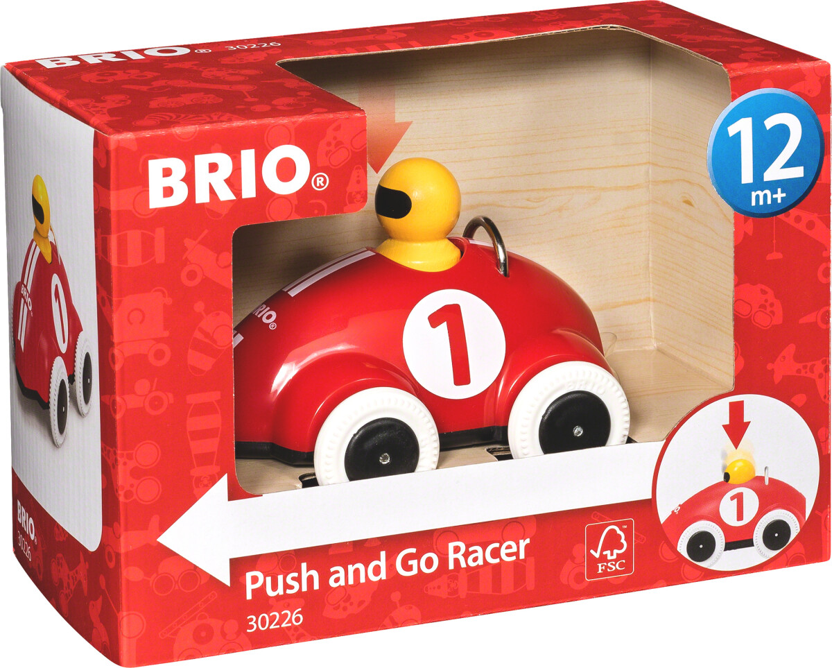 Køb Brio - Racerbil - Push And Go - Gucca.dk