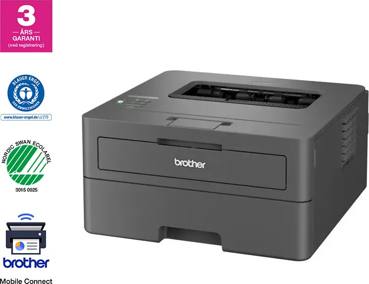 Køb Brother - Hl-L2445Dw Mono Printer Duplex Wireless - Gucca.dk