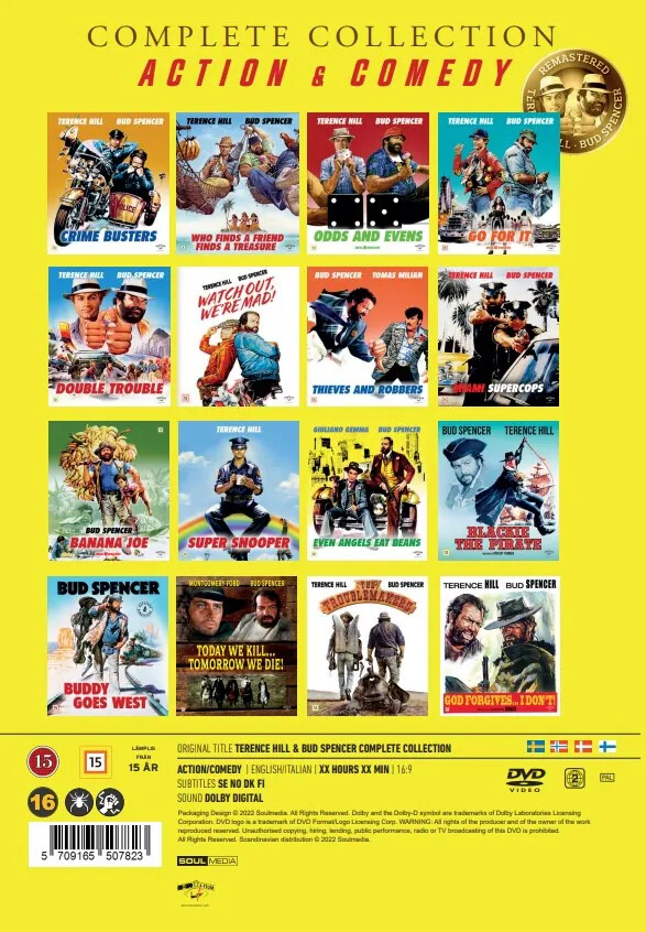 Køb Bud Spencer & Terence Hill - Complete Collection på DVD - film fra ...