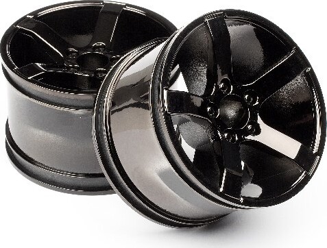 Køb Bullet Mt Wheels Black Chrome - Pr - Hp101309 - Hpi Racing - Gucca.dk