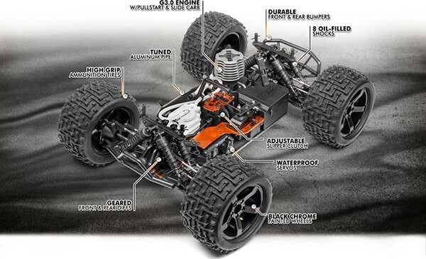 Hpi Racing - Bullet St 3.0 Fjernstyret Bil - Hp110660 | Se tilbud og køb på Gucca.dk