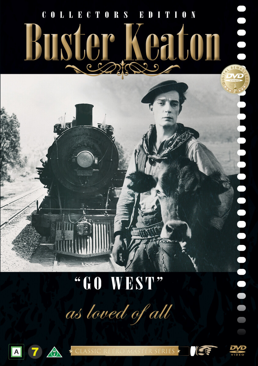 Køb Buster Keaton - Go West på DVD - film fra 1925 - Gucca.dk