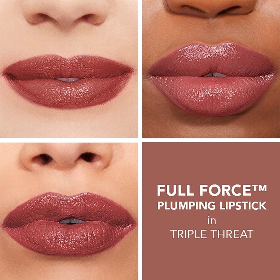 Køb Buxom - Full Force Plumping Lipstick - Triple Threat - Gucca.dk