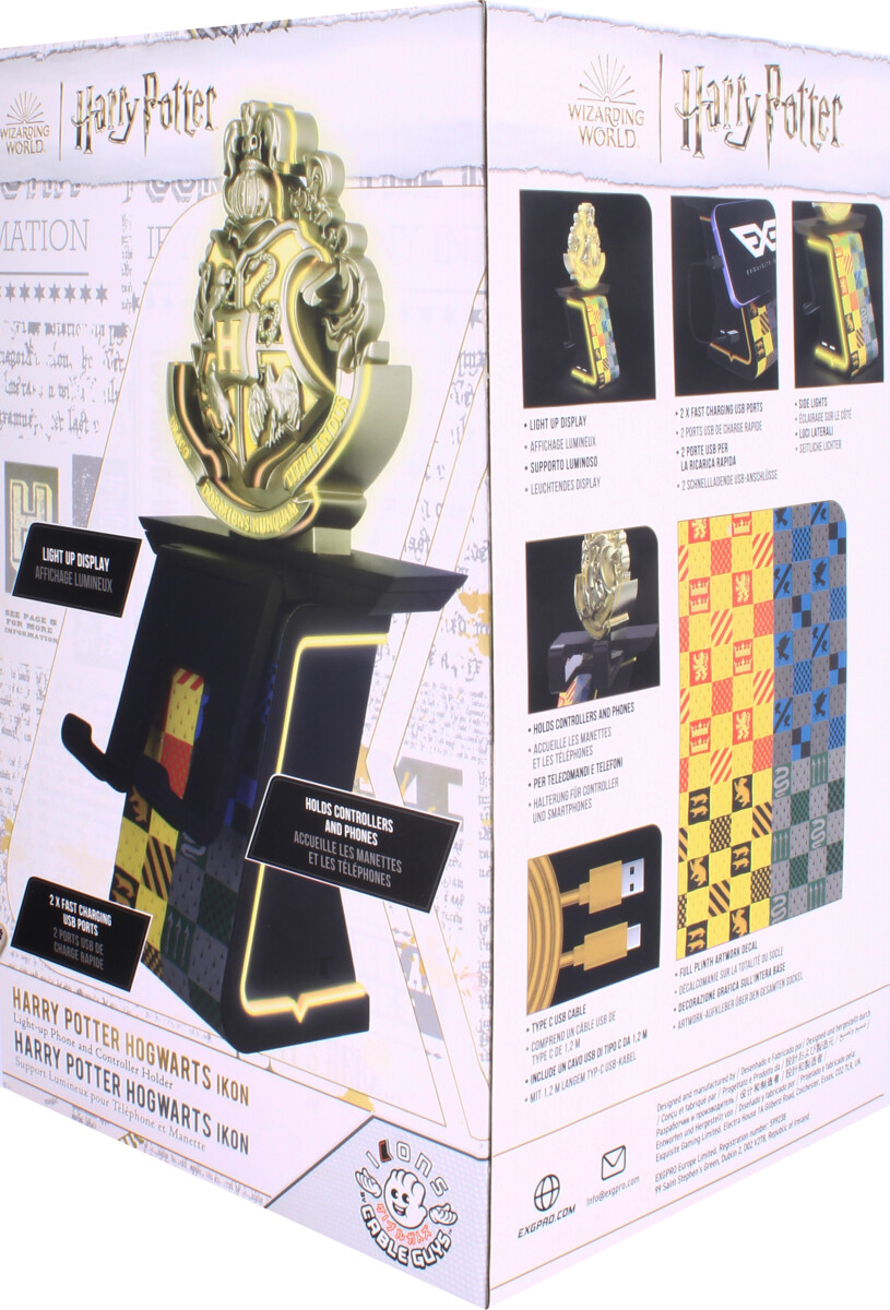 Køb Cable Guys - Controller Holder - Harry Potter Hogwarts - Gucca.dk