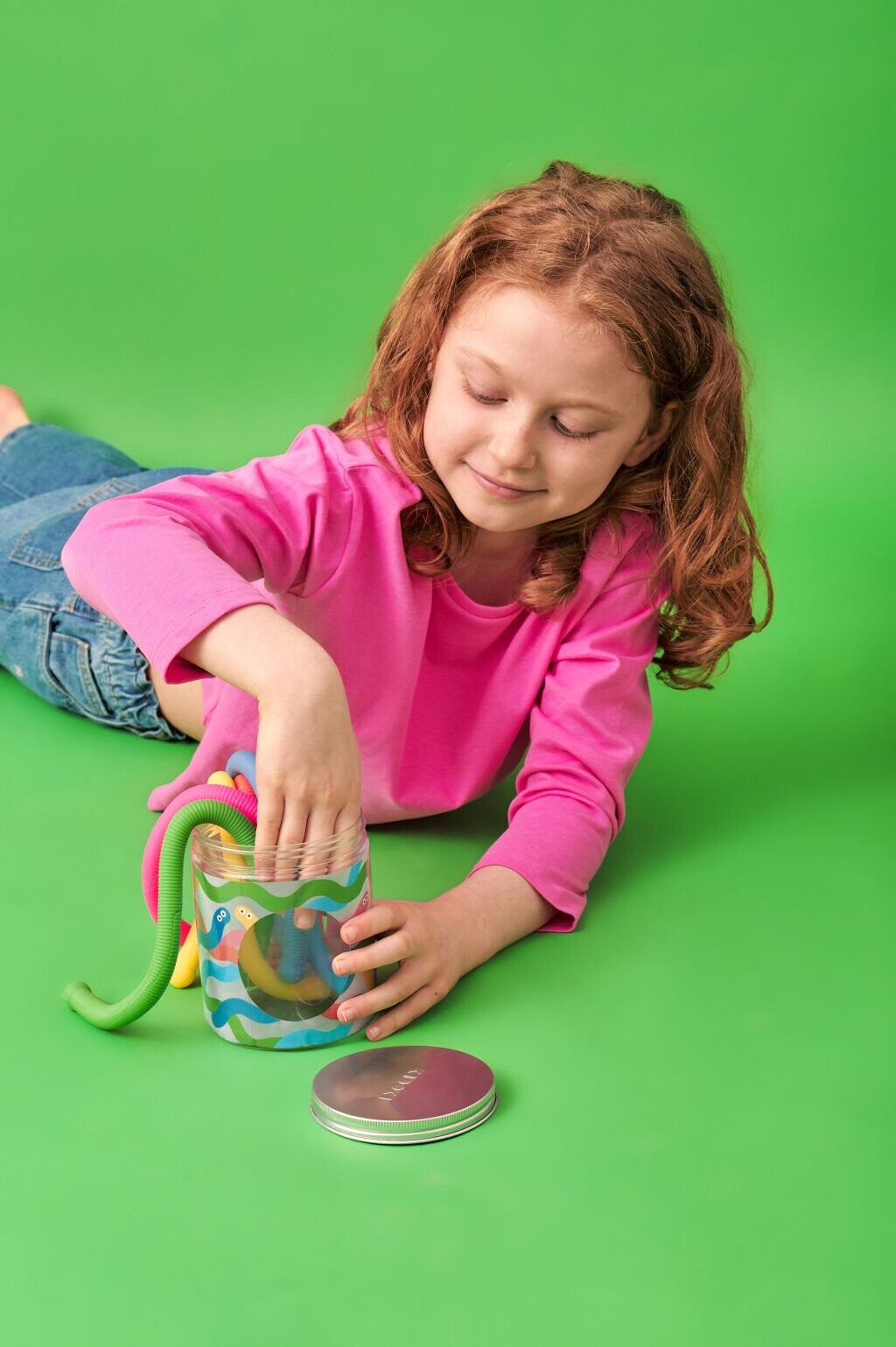 Køb Kikkerland - Kidoki - Fidget Toys - Orme I Dåse - Gucca.dk