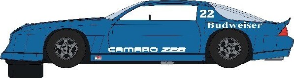 Køb Scalextric - Chevrolet Camara Bil - 1:32 - Blå - C4145 - Gucca.dk