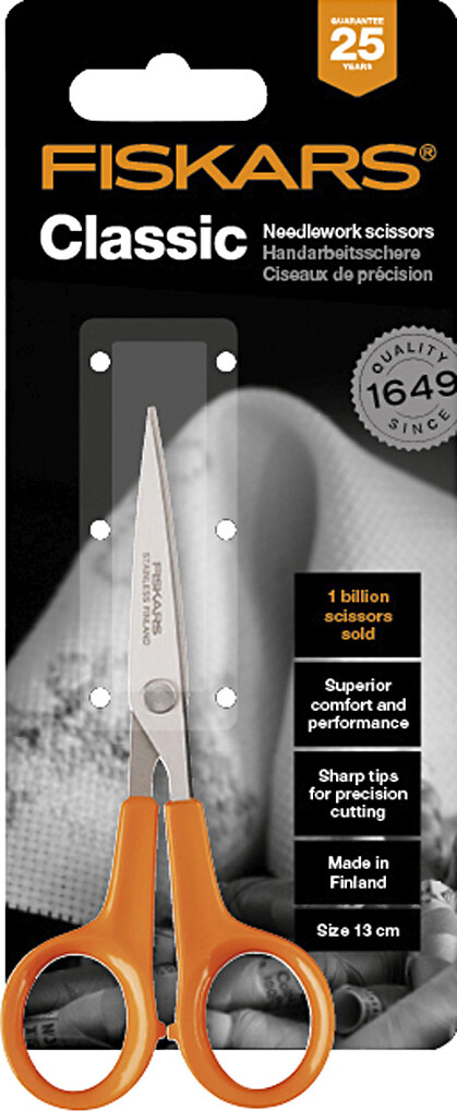 Køb Fiskars - Classic Præcisionssaks - L 13 Cm - Gucca.dk