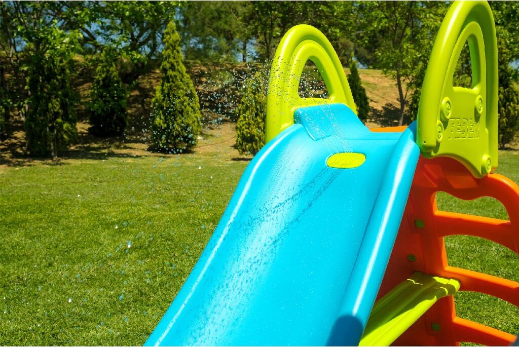 Køb Feber - Rutsjebane Til Børn - Udendørs - Plastik - Climb & Slide ...