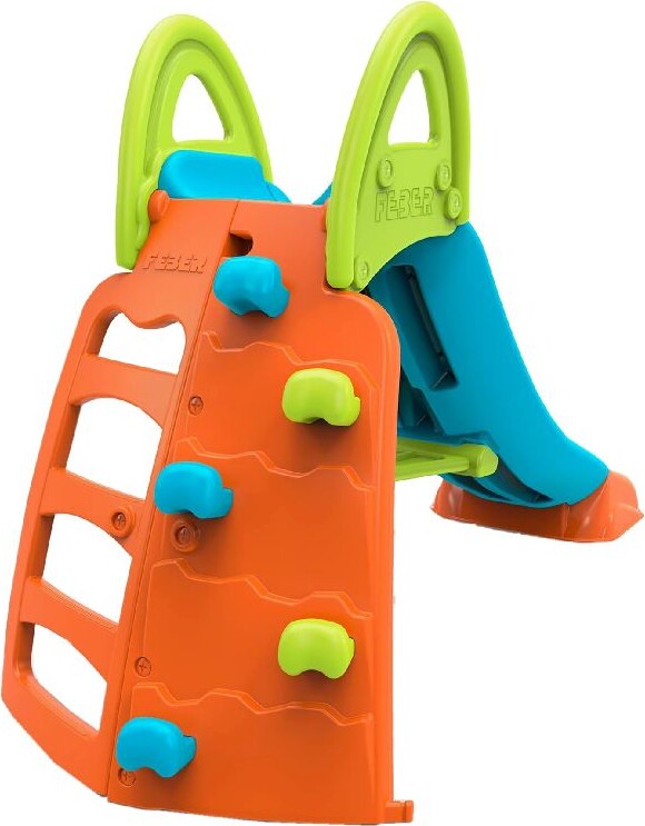 Køb Feber - Rutsjebane Til Børn - Udendørs - Plastik - Climb & Slide ...