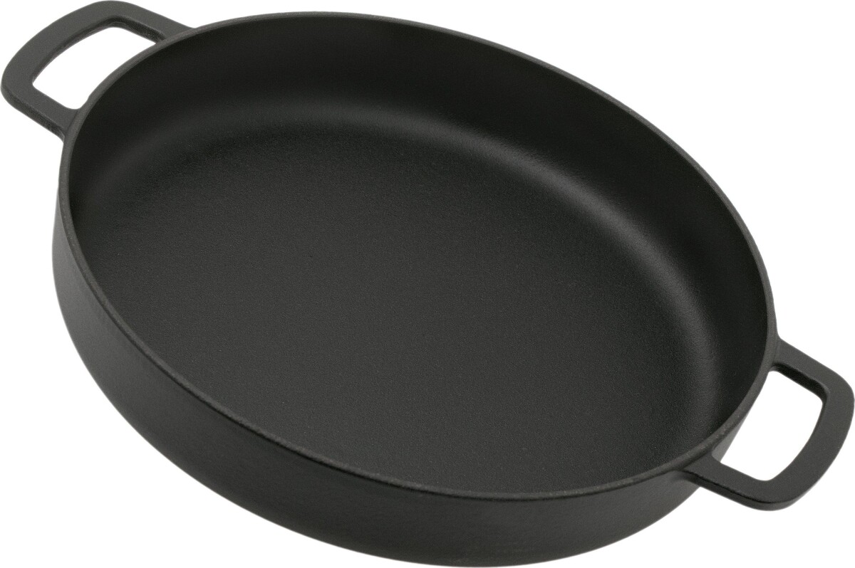Combekk - Sous-chef Double Handle Cast Iron Frying Pan, 24 Cm | Se ...