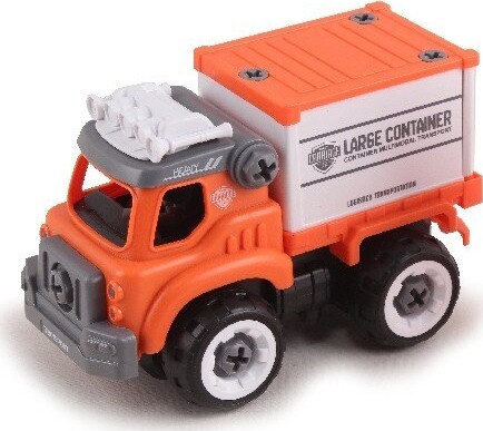 Fjernstyret Lastbil Med Container - Med Lyd Og Skruetrækker - Contruck ...